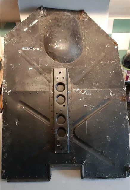 JET PROVOST AIRCRAFT Cockpit Fire Extinguisher Mounting Panel Behind ...