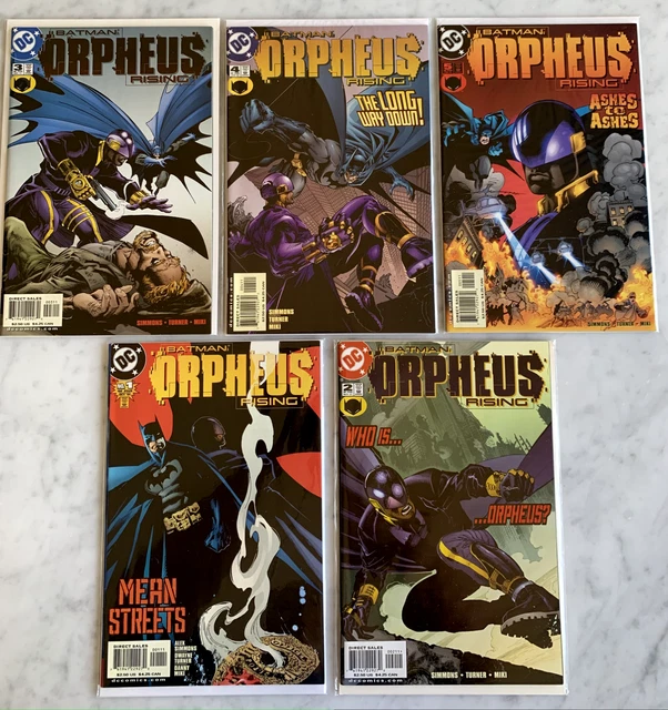 BATMAN: ORPHEUS RISING #1 - #5 Série COMPLÈTE Exécuté en haute qualité ...