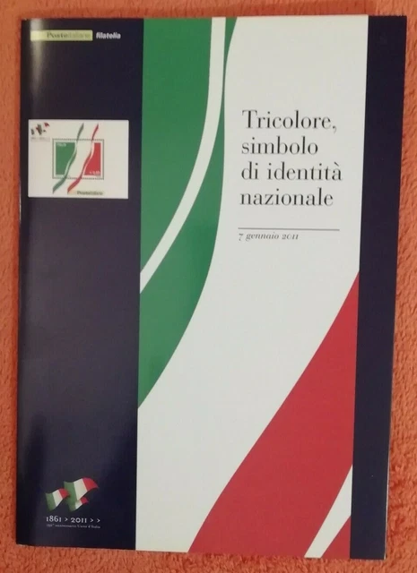 FOLDER POSTE ITALIANE Tricolore Simbolo Di Identità Nazionale 2011 EUR ...