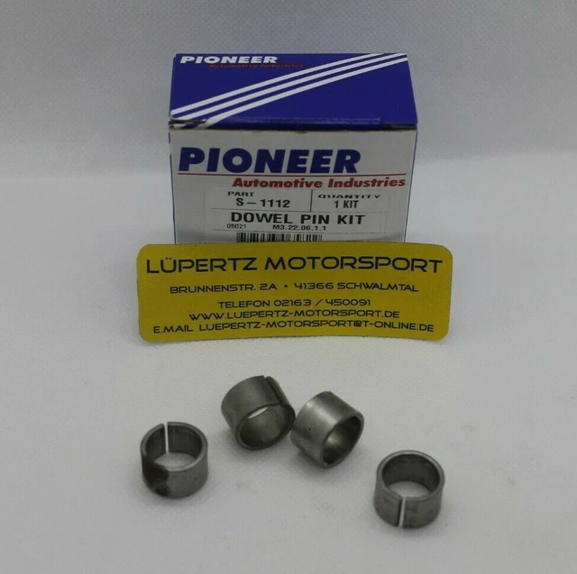 PIONEER CYLINDER HEAD Dowel Pins Testa Cilindro Manicotto Guida S-1112 ...