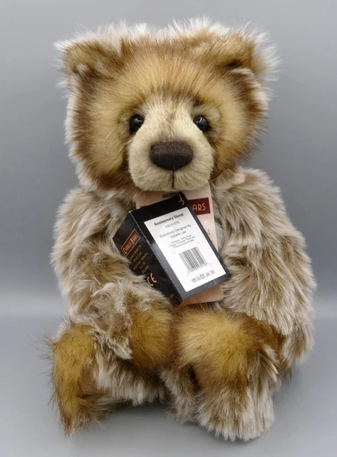 CHARLIE BEARS ANNIVERSARY Diesel Teddy - Birthday Bear 2015 - Plush ...