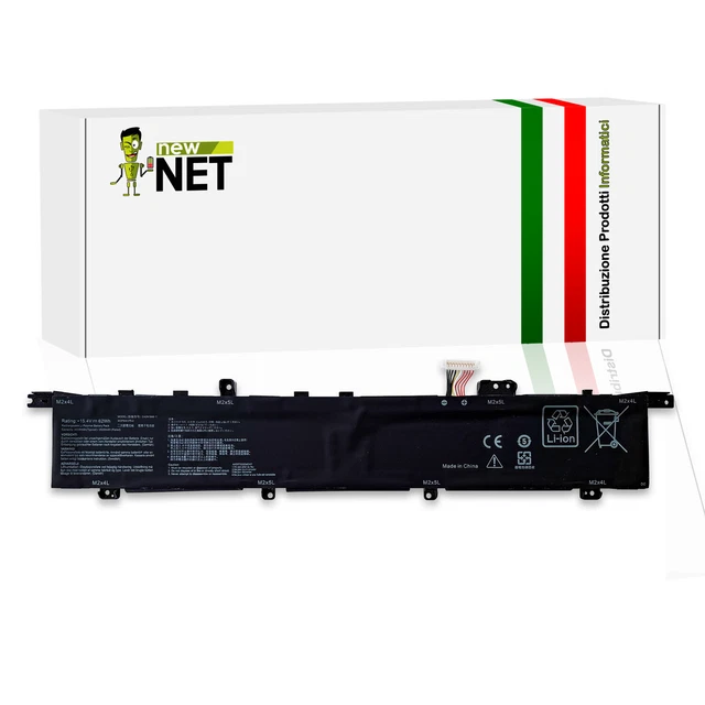 BATTERIA COMPATIBILE CON ASUS ZenBook Pro Duo UX581GV-H2001R 15.4V ...