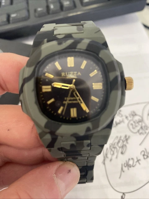 OROLOGIO RUZZA WATCH Militare Nuovo Con Cartellino EDIZIONE LIMITATA ...