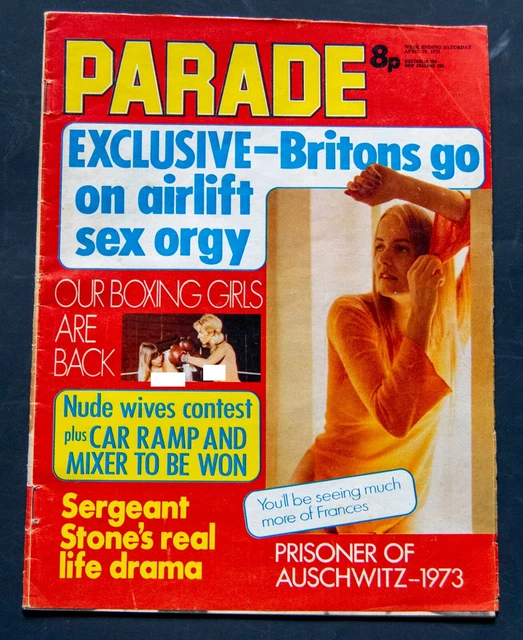 VINTAGE PARADE MAGAZINE April 28th 1973 Mens, Pin Up, Glamour £5.92 ...