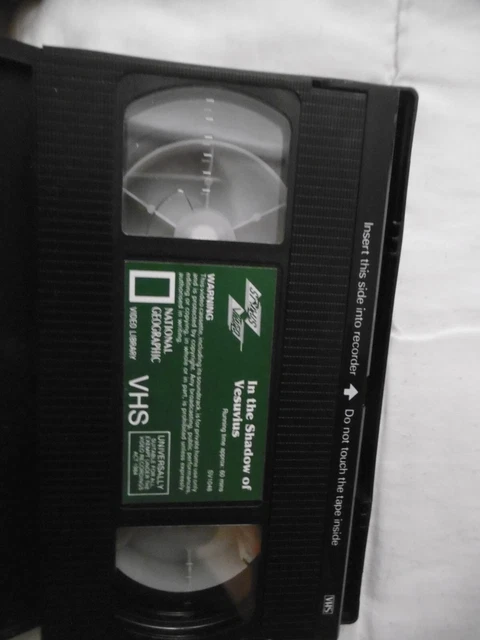 ITALIAN HISTORY VHS National Geographic In the Shadow Of Vesuvius ...