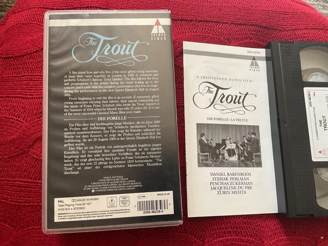 A CHRISTOPHER NUPEN Film - The Trout - VHS (hi-Fi) (video) £54.99 ...