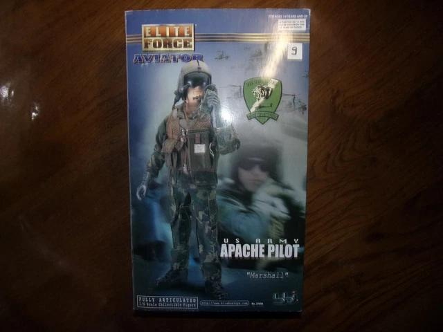 1/6 12& ACTION Figure Elite Force Aviator US Army Apache Pilot Marshall ...