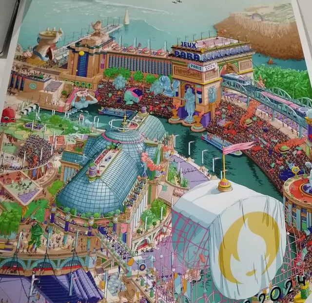 2024 PARIS OLYMPIC and Paralympic Games £25.00 - PicClick UK