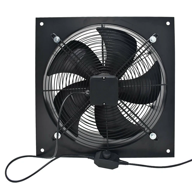 INDUSTRIAL VENTILATION EXTRACTOR Axial Exhaust Commercial Air Blower ...