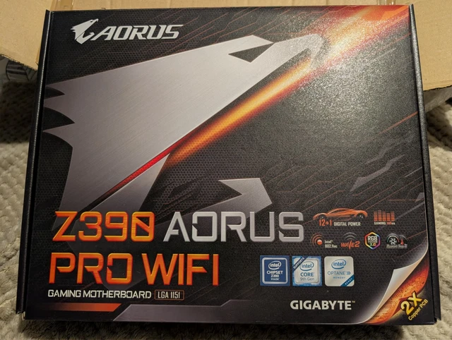 GIGABYTE Z390 AORUS PRO WIFI LGA1151 DDR4 ATX Motherboard - Used £135. ...