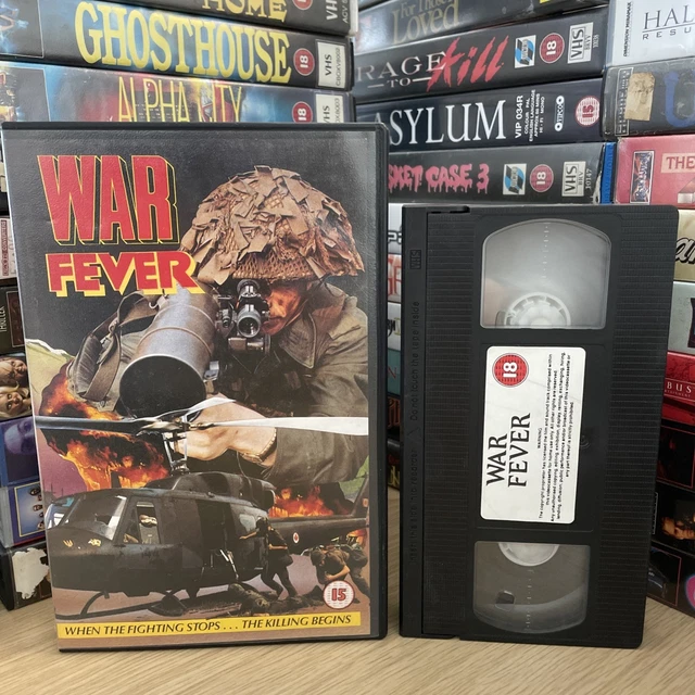 WAR FEVER - Big Box Ex-rental VHS - (The Dirty Two) Klaus Kinski ...