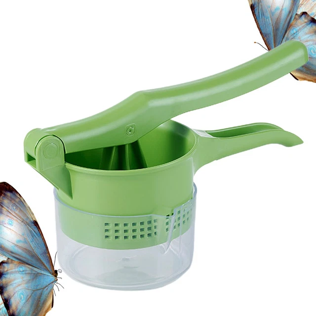 FRUIT STRAINER MANUAL Press Juicer Hand Held Colander for Kitchen £35. ...