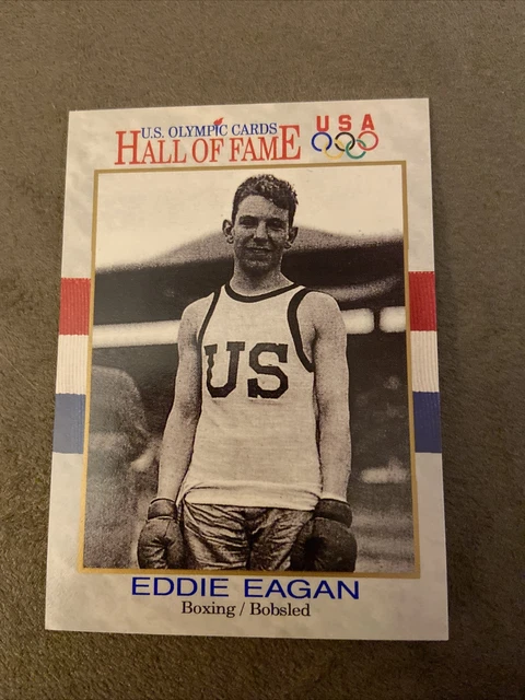 1991 IMPEL CARTE olympique américaine Eddie Eagan boxe / bobsleigh USA EUR 1,82 - PicClick FR