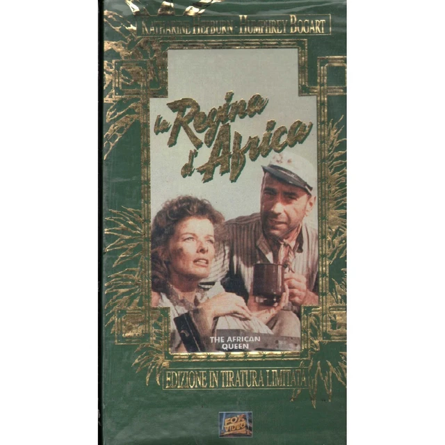 LA REGINA D'AFRIQUE Boîte VHS John Huston Univideo - 590115 Fermé EUR ...