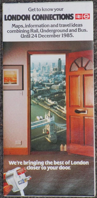 VINTAGE BR AND LT London Connections brochure 1985 £1.17 - PicClick UK