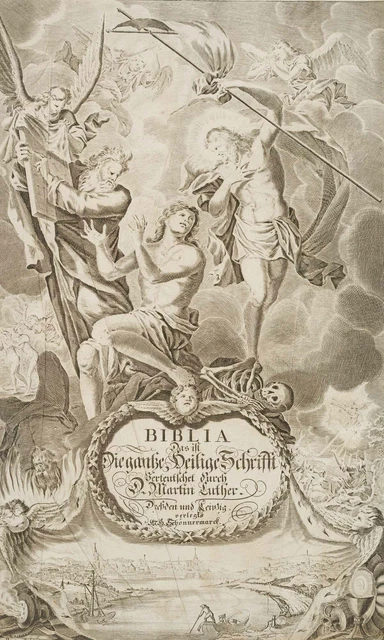 BOTTSCHILD, TITELBLATT 'BIBLIA. Das ist die gantze Heilige Schrift ...