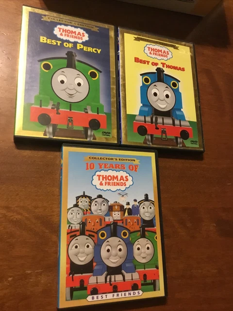 LOT DE (5) DVD Thomas the Tank Engine & Friends épisodes TV James Percy ...