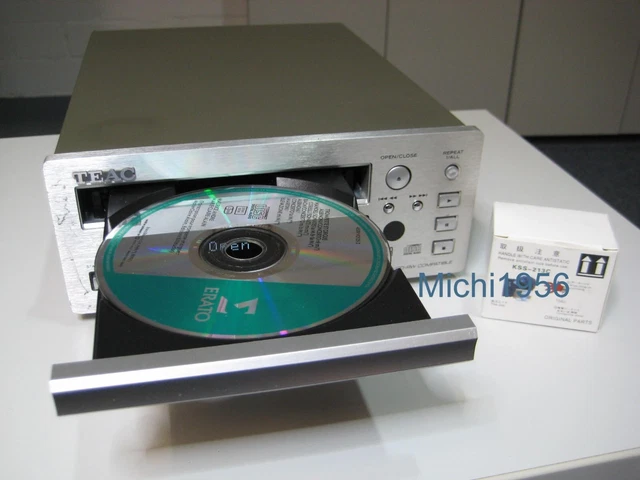 TEAC MINI-CD-PLAYER PD-H300 MKIII, silber, neuer Laser! EUR 89,00 ...