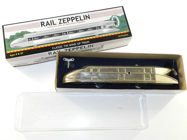 SCHYLLING RAIL ZEPPELIN / Schienenzeppelin - Blechaufziehzug im Karton ...