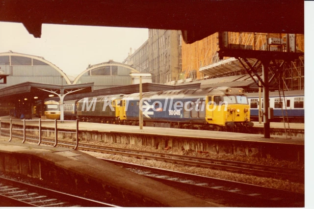 RAIL PHOTO CLASS 50 50048 pilots 47484 on 8:50 to Oxford @ Paddington ...