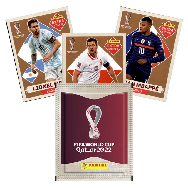 PANINI WORLD CUP World Cup Qatar 2022 EXTRA Single Sticker BASE/BRONZE/SILVER/GOLD £34.84 ...