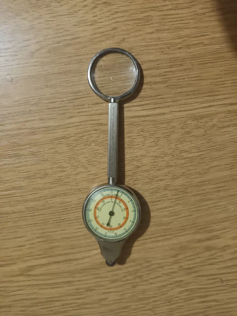 VINTAGE GERMAN OPISOMETER Map Measuring Tool And Magnifying Glass £8.75 ...