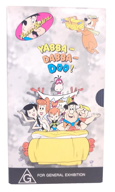 THE FLINSTONES YABBA Dabba Doo VHS With cartoon Hanna Barbera $7.90 ...