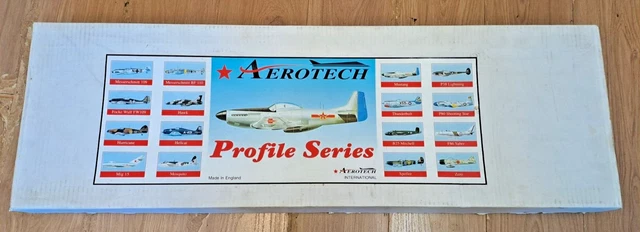 AEROTECH 55& WINGSPAN Hawker Hurricane Profile IC Vintage balsa kit ...