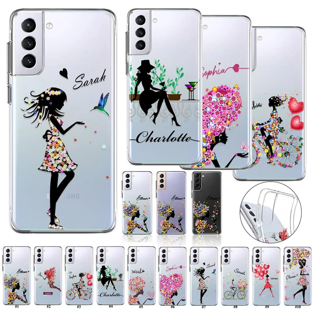 PERSONALISED FOR SAMSUNG Galaxy S22 S20 FE 2022 A23 A53 Phone Pretty Case Cover £5.15 - PicClick UK