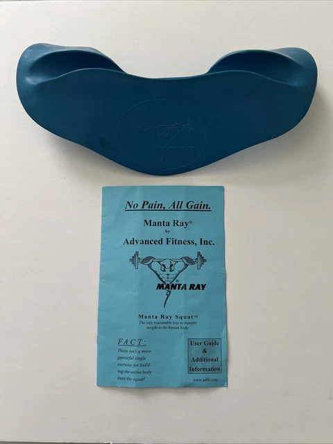 MANTA RAY SQUAT Load Distribution Device By Advanced Fitness Weight ...