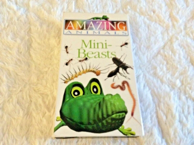 AMAZING ANIMALS “MINI-BEASTS” VHS 1996 DISNEY CHANNEL Henry The Lizard ...