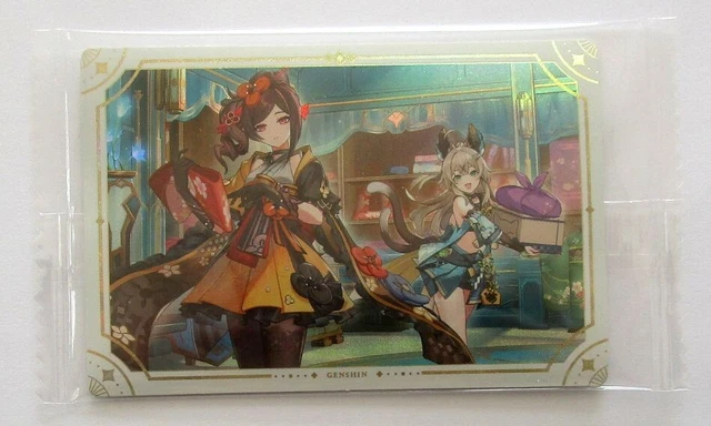 GENSHIN IMPACT CHIORI Kirara No.23 Part 1 Sticker 2025 Bandai Wafer ...
