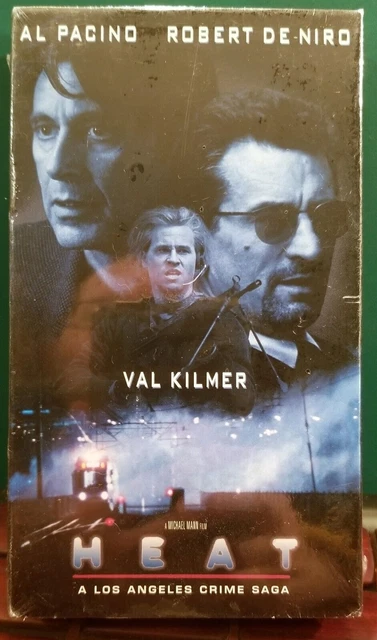 HEAT SEALED VHS 1996 Robert De Niro Al Pacino Tom Sizemore Jon Voight £ ...