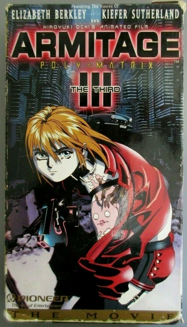 1997 ARMITAGE THE Third Poly Matrix VHA Tape Kiefer Sutherland Animated ...