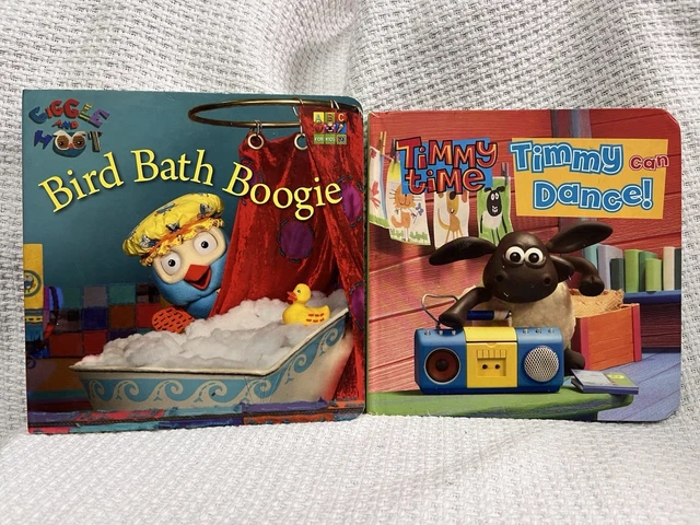 GIGGLE & HOOT, Timmy Time Board Books Kids Vintage Memory Reading $11. ...