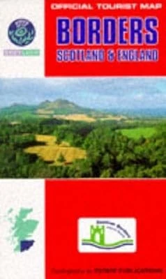 BORDERS OF ENGLAND and Scotland (Official Tourist Map), , Used; Good ...
