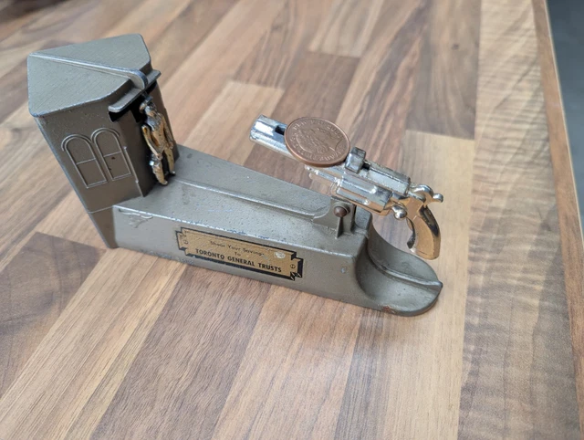 VINTAGE 1950S WILD West Toronto General Trusts Coin Bank £10.77 ...