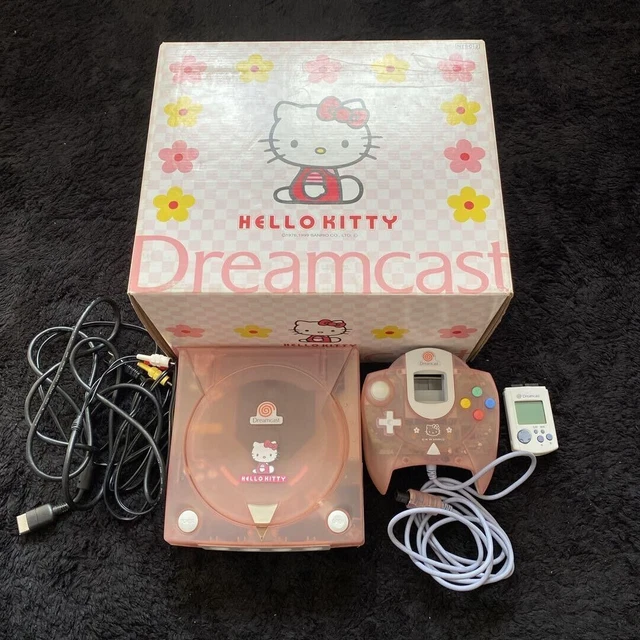 SEGA DREAMCAST HELLO KITTY PINK Console retro Sanrio kawaii NEW Japan £ ...