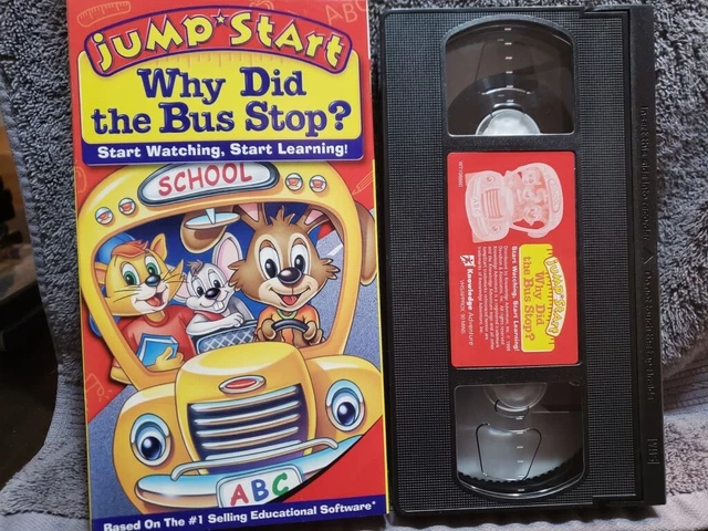 (GET3) VHS JUMP Start: Why Did The Bus Stop? £8.01 - PicClick UK