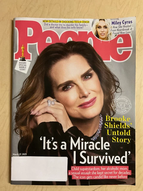 PEOPLE MAGAZINE MARCH 27, 2023 Brooke Shield's Untold Story, Miley ...