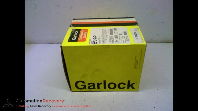TRESSE CARRÉE SYNTHÉTIQUE Garlock 8909 Avec Pétrole Et Graphite, Neuve ...