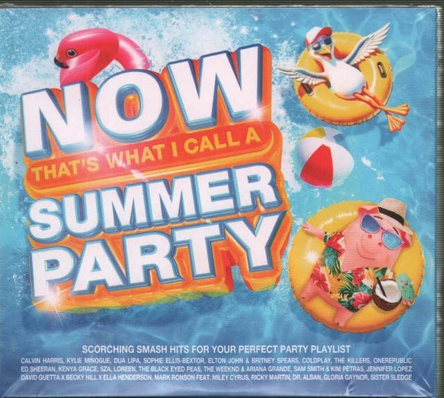 VARIOUS ARTISTS NOW That's What I Call A Summer Party CD set Europe Emi ...