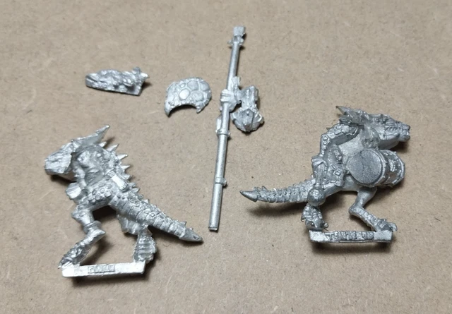 WARHAMMER FANTASY SERAPHON Lizardmen Temple Guard Command x 2 £8.64 ...