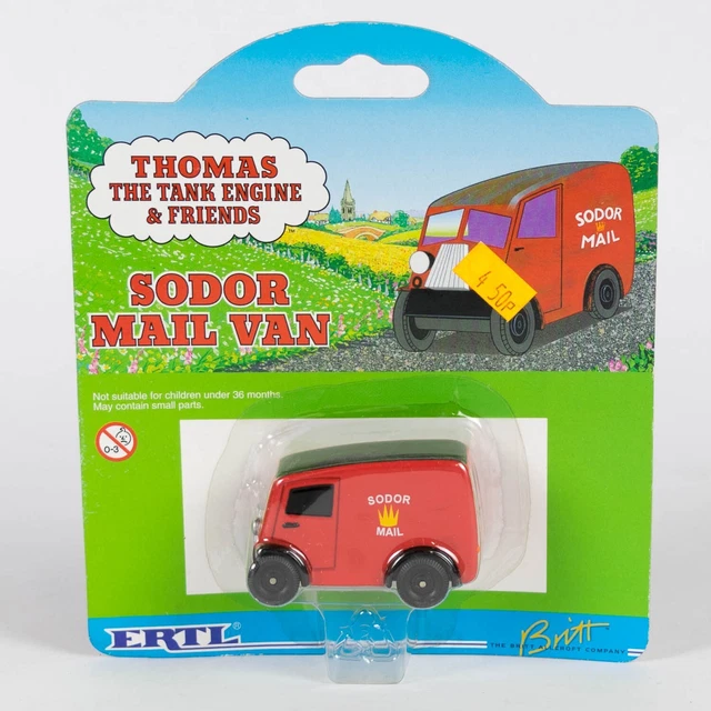 THOMAS THE TANK Engine & Friends ERTL diecast - Sodor Mail Van EUR 21 ...
