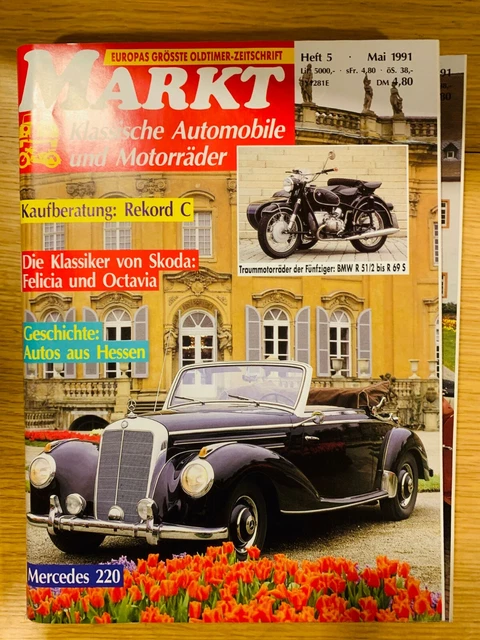 OLDTIMER MARKT 1991 Heft 05 Mai 5/91 EUR 1,95 - PicClick DE