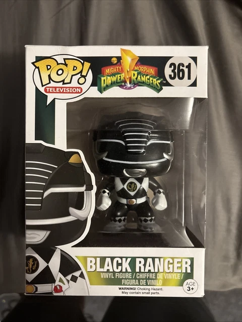 FUNKO POP! VINYL: Power Rangers - Black Ranger #361 £7.13 - PicClick UK