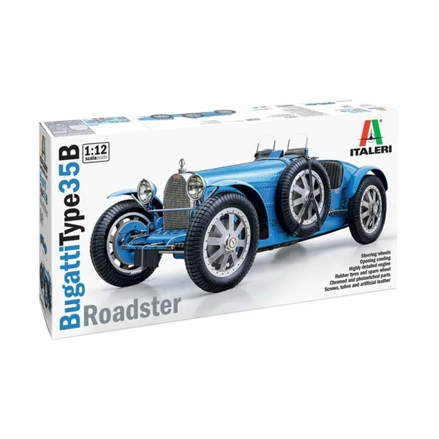 ITALERI MODEL KITS 1/12 Bugatti Type 35B Roadster New $422.13 - PicClick CA