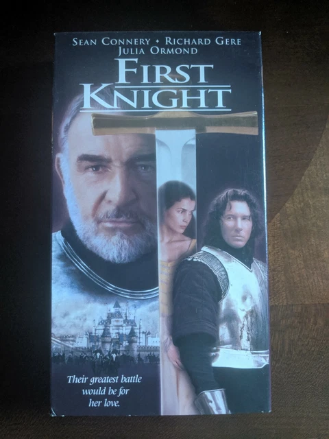 FIRST KNIGHT (VHS, 2001) Sean Connery, Richard Gere, Julia Ormond EUR 1 ...