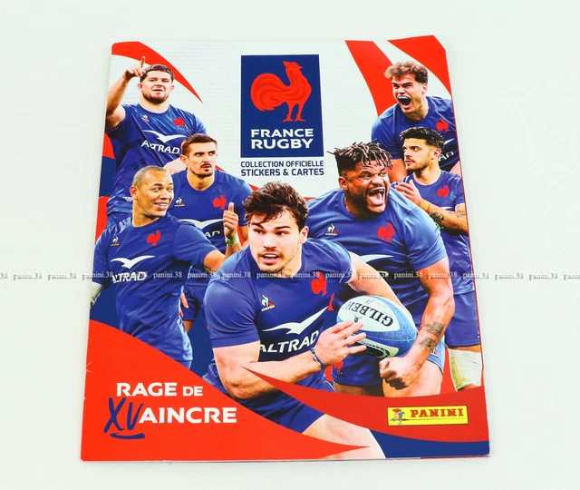 ALBUM COMPLET &FRANCE RUGBY - RAGE DE VAINCRE" PANINI EUR 35,00 ...