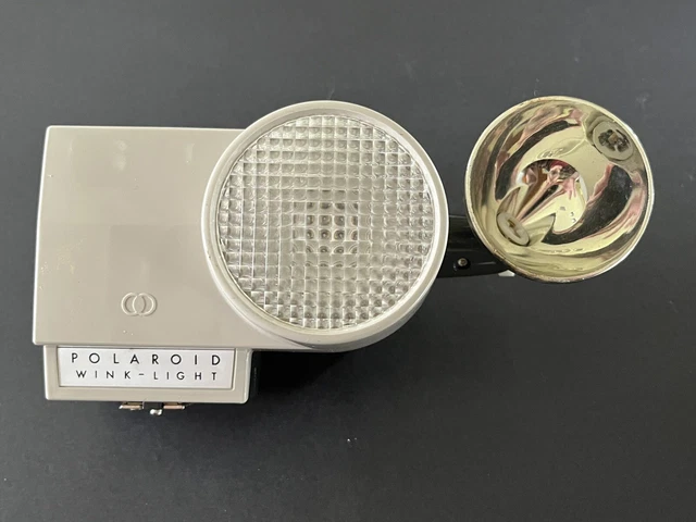 VINTAGE UNTESTED POLAROID Wink-Light Model 110A with Flasher 256 $9.99 ...